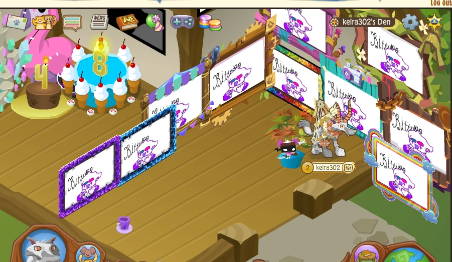 User blog:Keira302AJ/Kitty dog art for trade OwO | Animal Jam Item ...