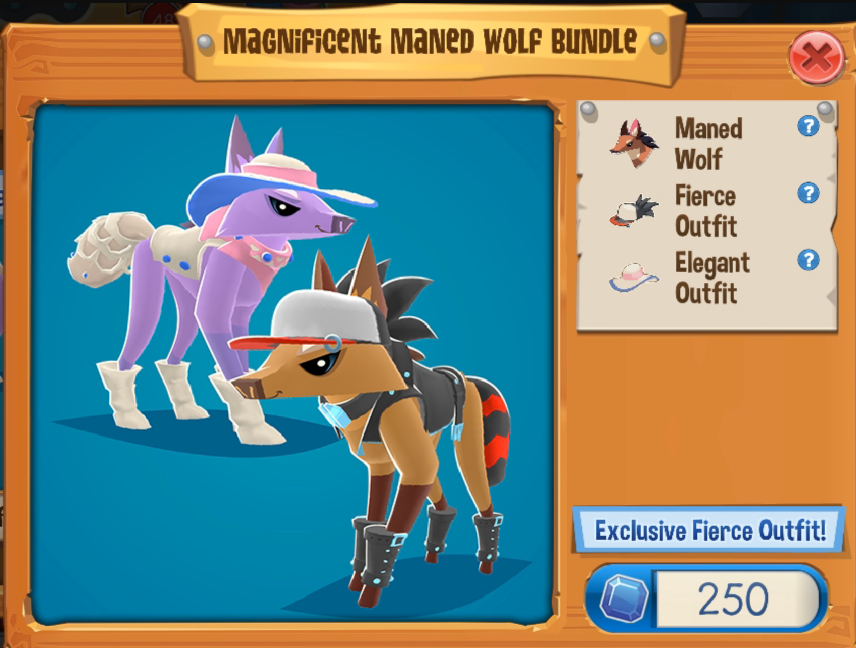 Magnificent Maned Wolf Bundle | Play Wild Wiki | Fandom