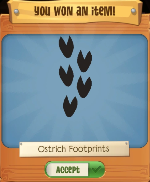 Ostrich Footprints | Play Wild Wiki | Fandom