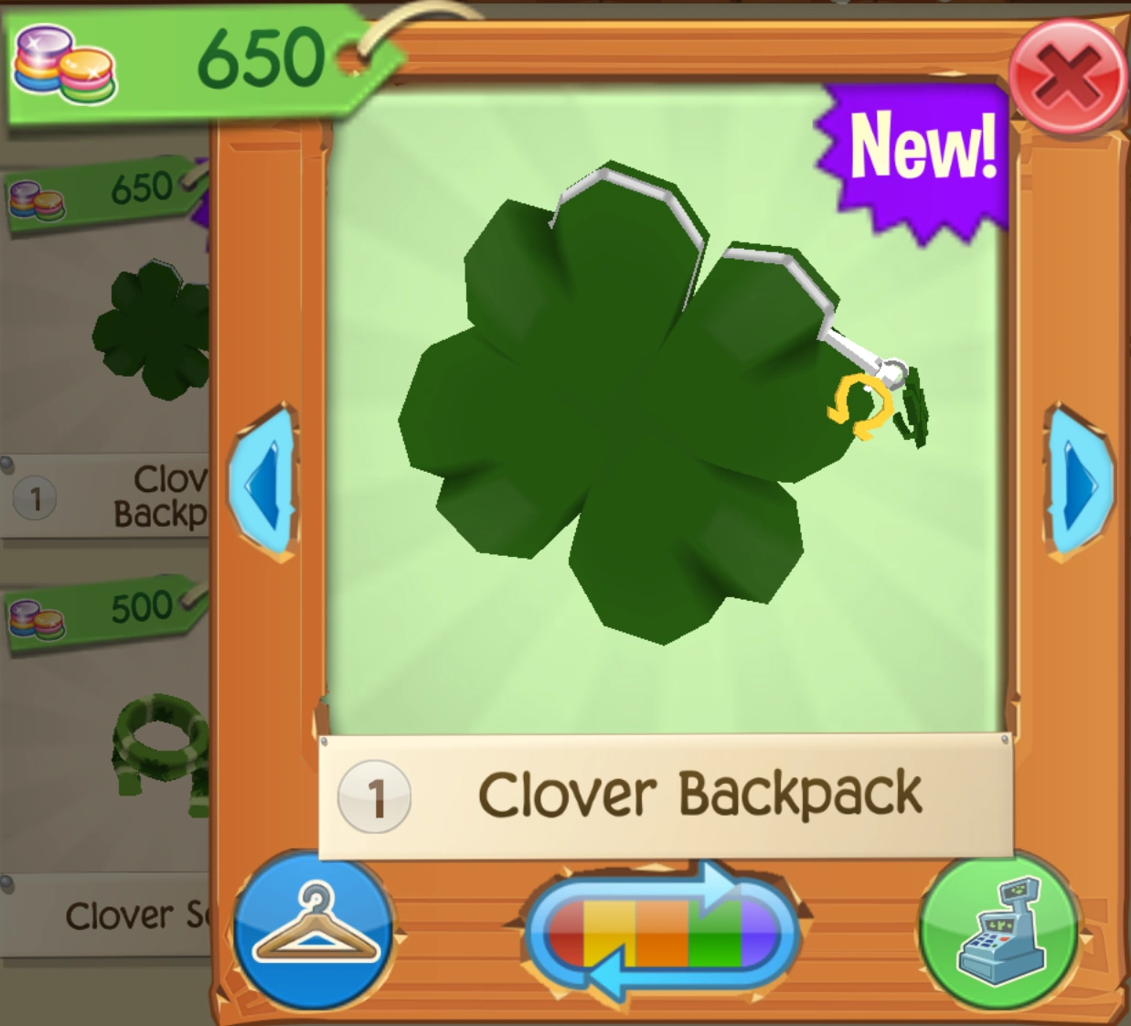 Clover Backpack | Play Wild Wiki | Fandom