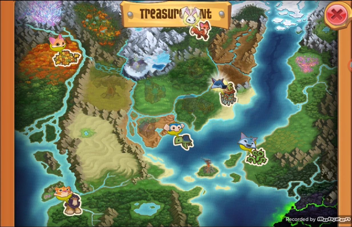 Image - Treasure-Hunt Blank-Map.png | Play Wild Wiki | FANDOM powered ...