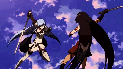 Image - Akame vs Esdeath.gif | Akame Ga Kill! Wiki | FANDOM powered by ...