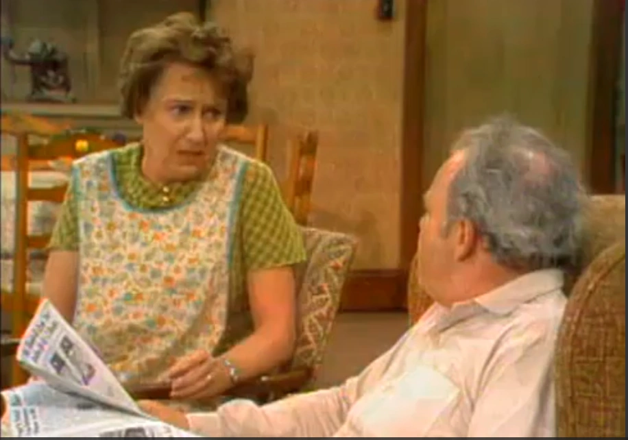 Archie and Edith, Alone | All in the Family TV show Wiki | Fandom