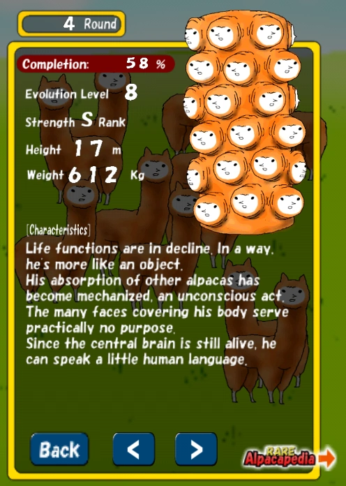Evolution Level 8 | Alpaca Evolution Wiki | Fandom
