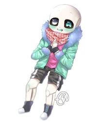 Cyan!sans | AlphaTale Wiki | FANDOM powered by Wikia