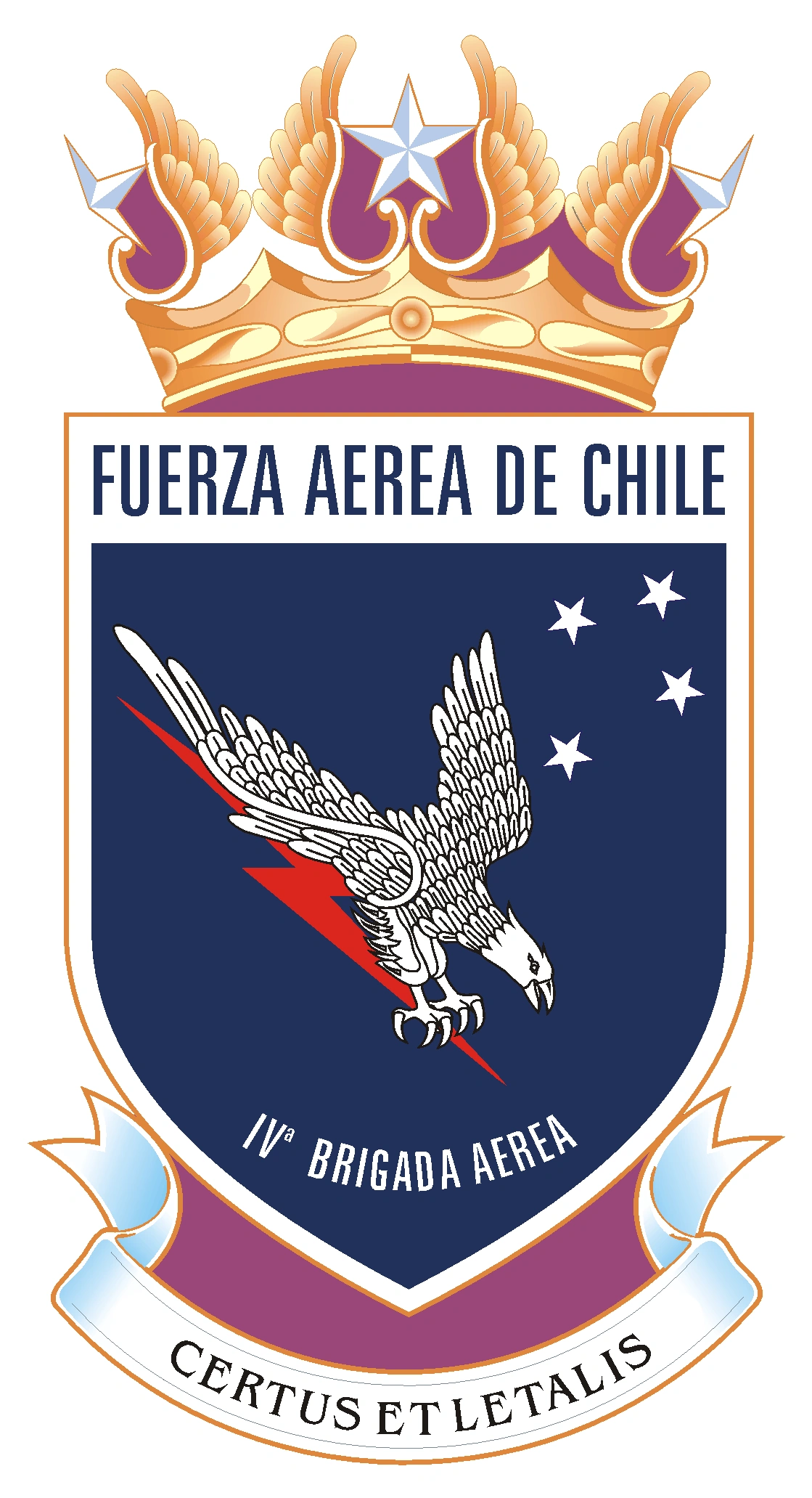 Imagen - Escudo de la IV Brigada Aérea de la FACH.png | Historia ...