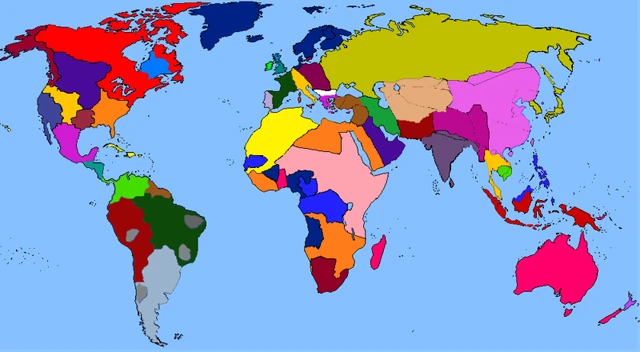 Image - Map of World in 1962.png | Alternative History | FANDOM powered ...