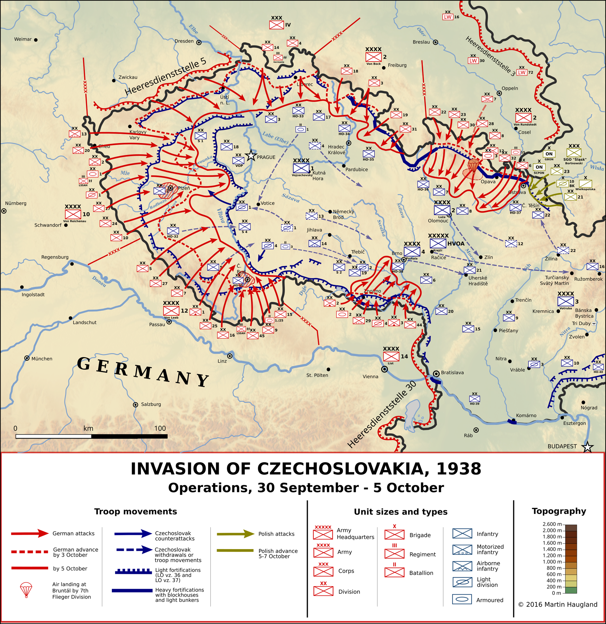 File:Map 1 of the Invasion of Czechoslovakia 1938 – 30 September-5 ...