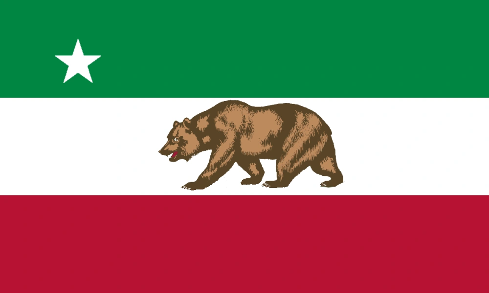 Image - California Republic Flag (Columbia).png | Alternative History ...