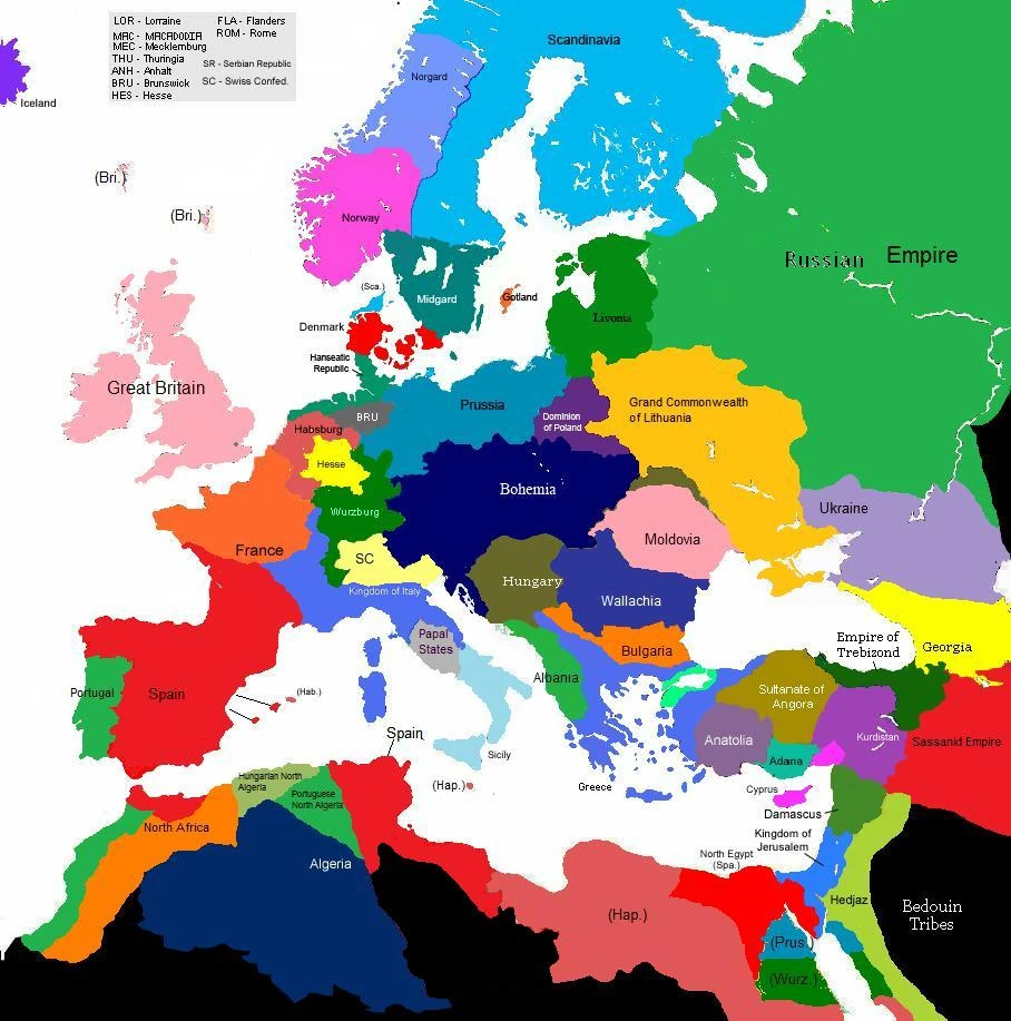 Image - Europe1430mg-1680.jpg | Alternative History | FANDOM powered by ...