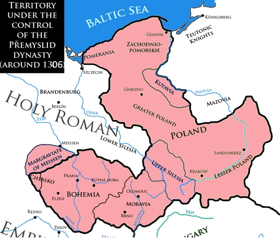 Image - Bohemia in 1307.png | Alternative History | FANDOM powered by Wikia