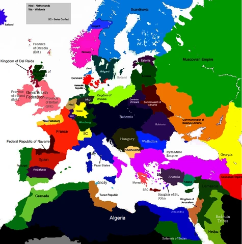 Image - Europe 1807.png | Alternative History | FANDOM powered by Wikia