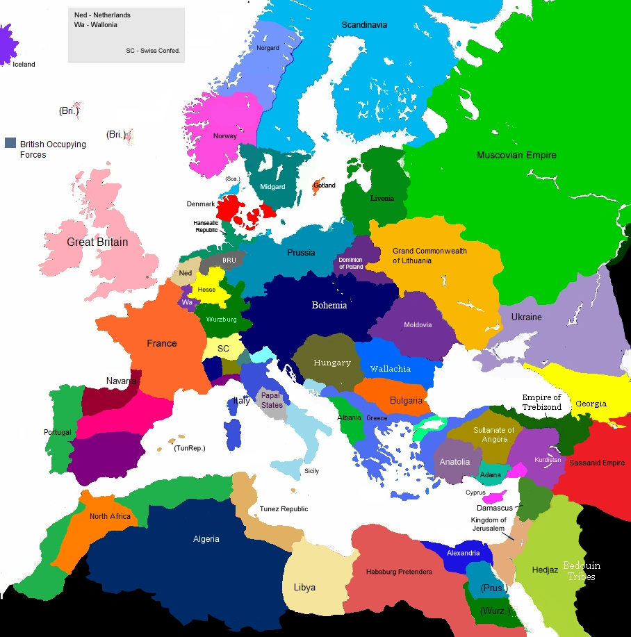 Image - 1699-europe.png | Alternative History | FANDOM powered by Wikia