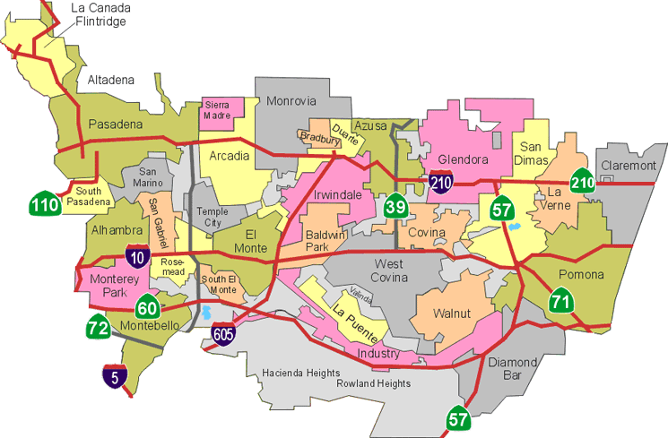 Image - San Gabriel Valley Shelter Zone Map.gif | Alternative History ...