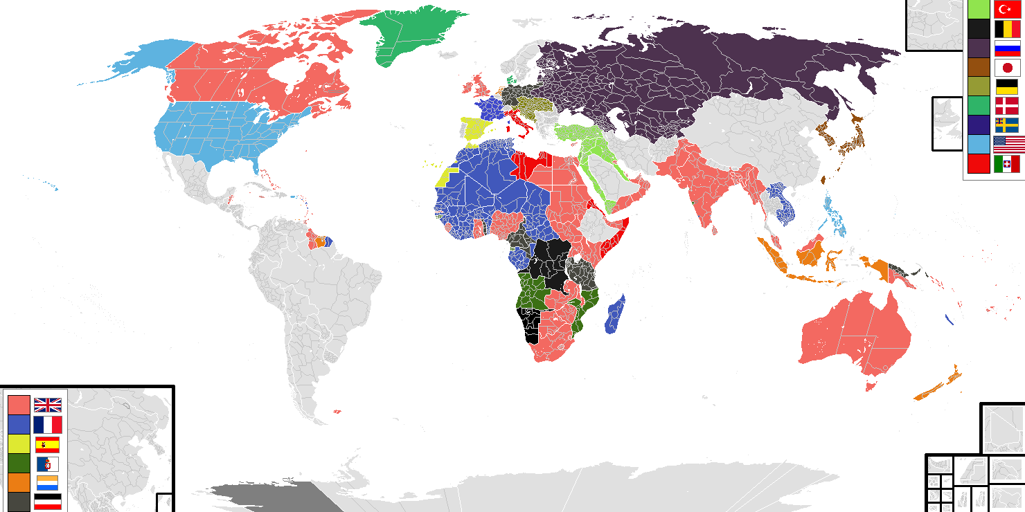 Blankmap Of The World