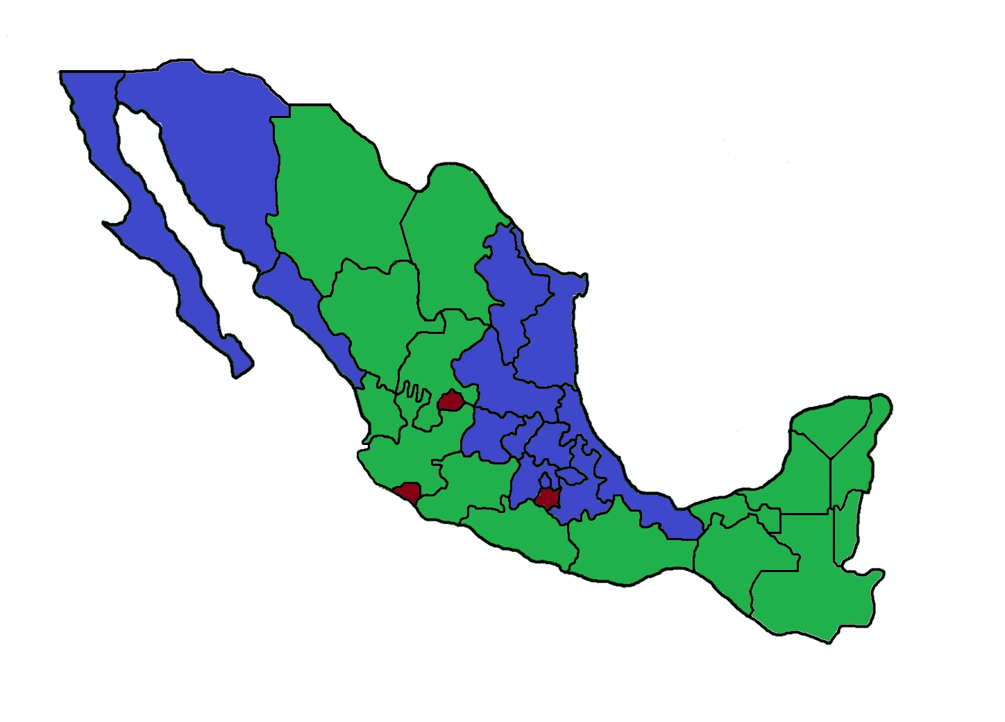 Elecciones Federales de México de 1934 (RDM) | Historia Alternativa ...
