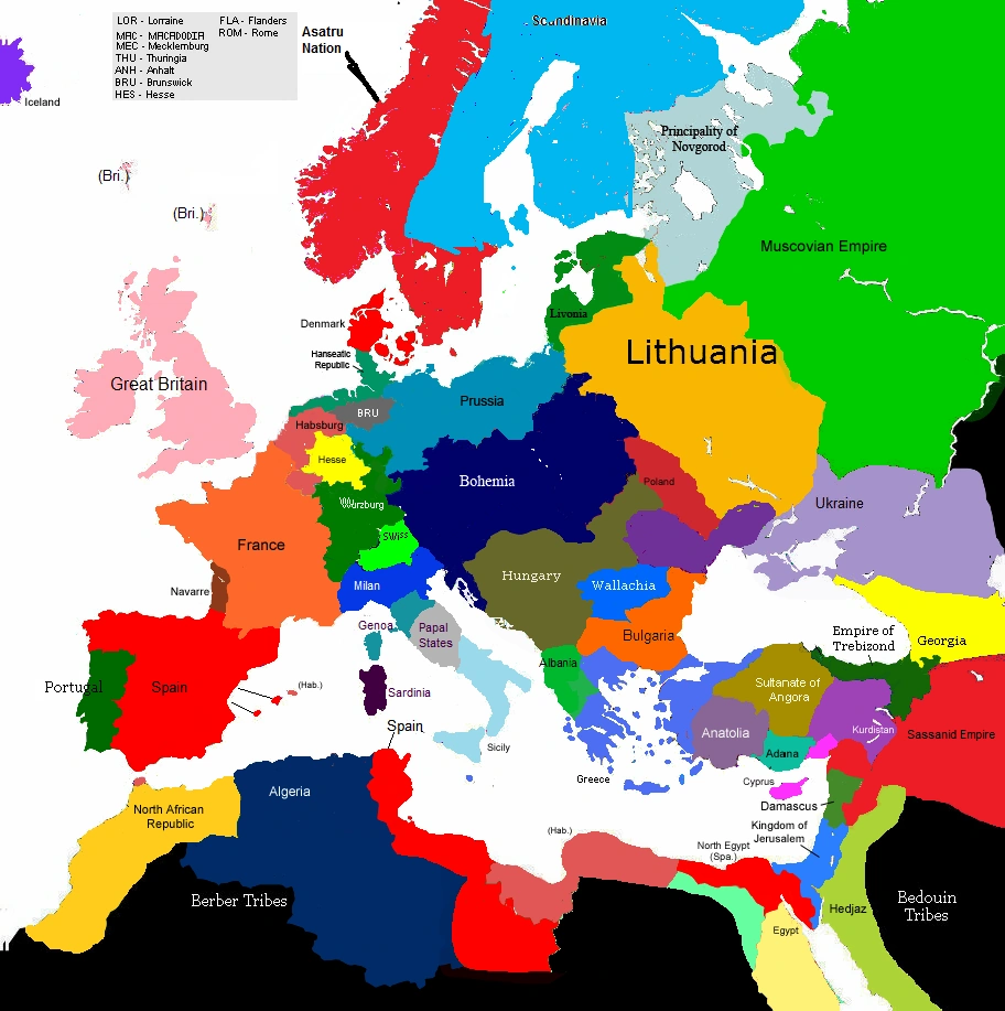 Europe 1430, 1585-1615 (Map Game) | Alternative History | FANDOM ...