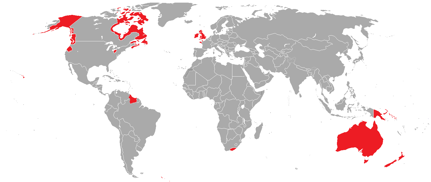 Image - Anglosphere.png | Alternative History | FANDOM powered by Wikia