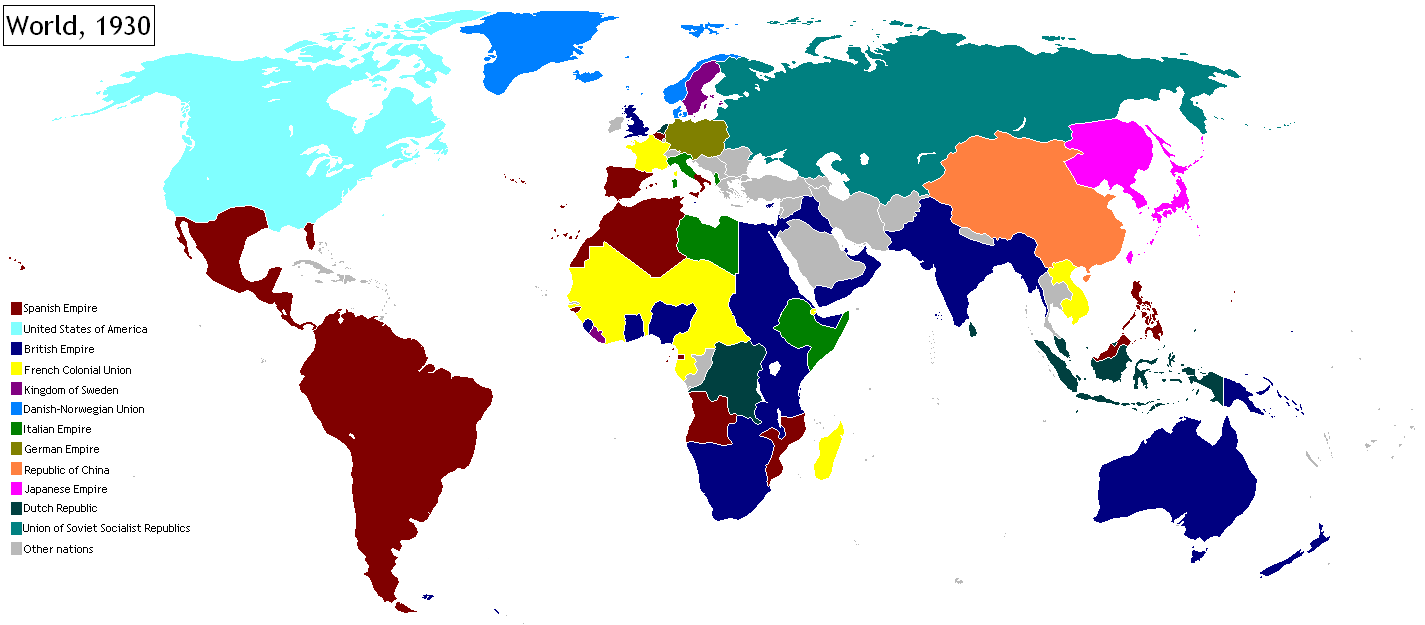 Image - World Map 1930(EoF).png | Alternative History | FANDOM powered ...