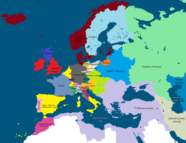 Image - Europe, 1530.png | Alternative History | FANDOM powered by Wikia