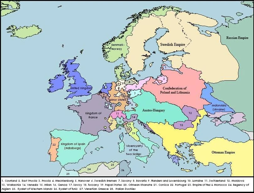 Image - Europe1705-SV.jpg | Alternative History | FANDOM powered by Wikia