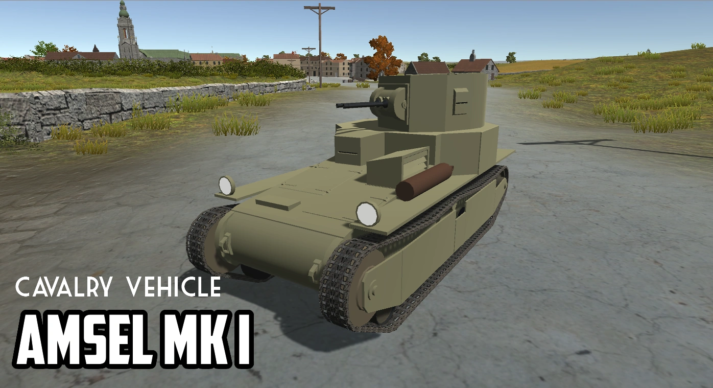 Cavalery Tank Amsel Mk I | Project Altirus Wiki | Fandom
