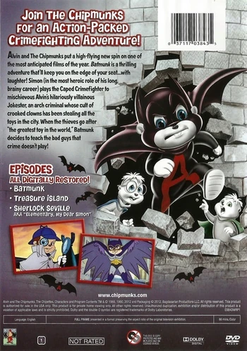 Batmunk (DVD) | Alvin and the Chipmunks Wiki | Fandom