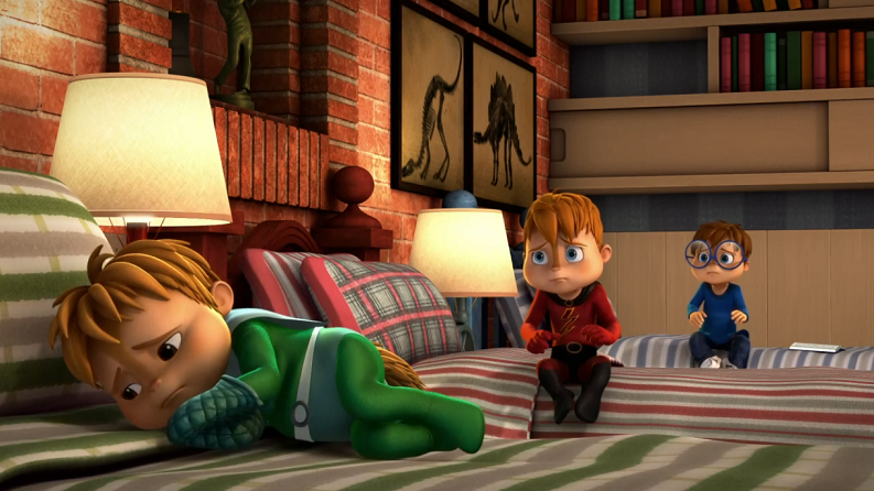 Image Alvin And Simon Looking Upon A Sad Theodorepng Alvin And The
