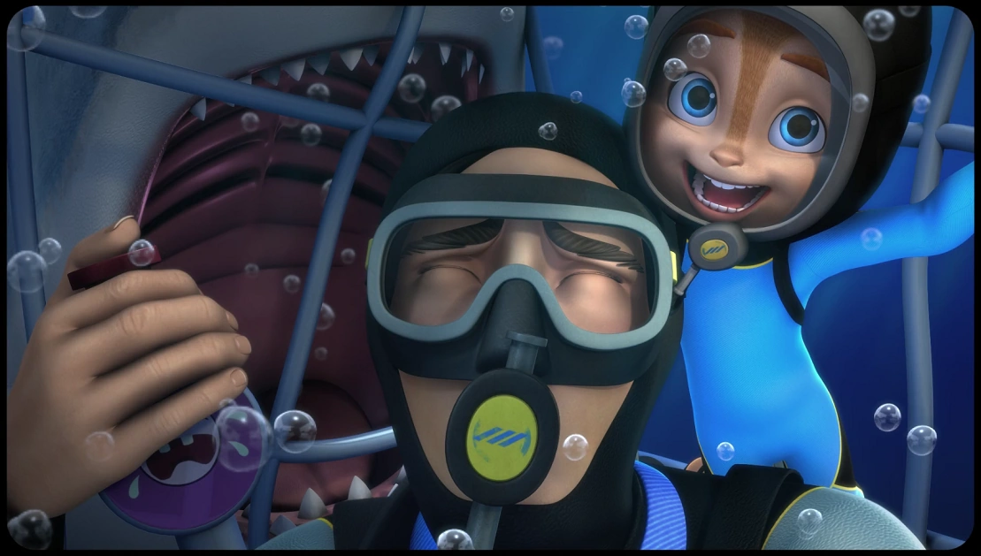 Image - Diving with Shark Selfie.png | Alvin and the Chipmunks Wiki ...