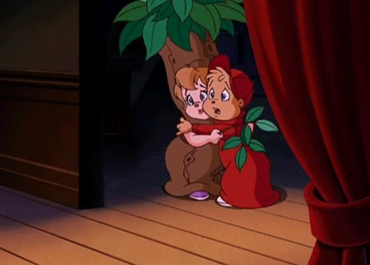 Image - Alvin & Brittany Scared.png | Alvin and the Chipmunks Wiki ...