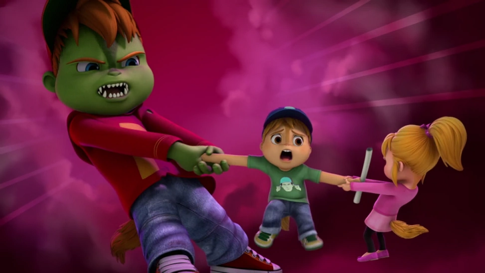 Image - Monster Alvin and Brittany Pulling Theodore.png | Alvin and the ...