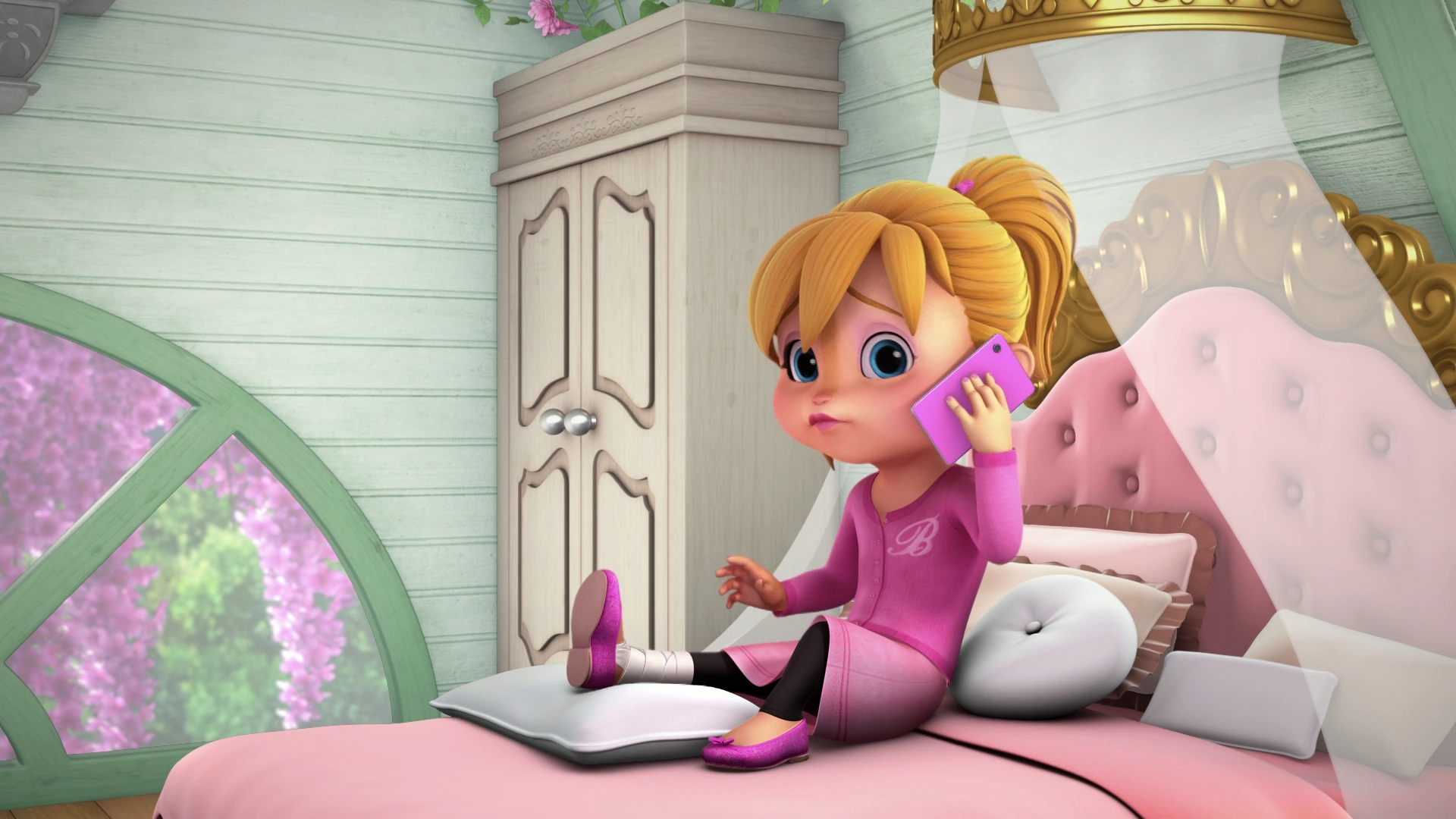 Image - Brittany with a sprained ankle.png | Alvin and the Chipmunks ...