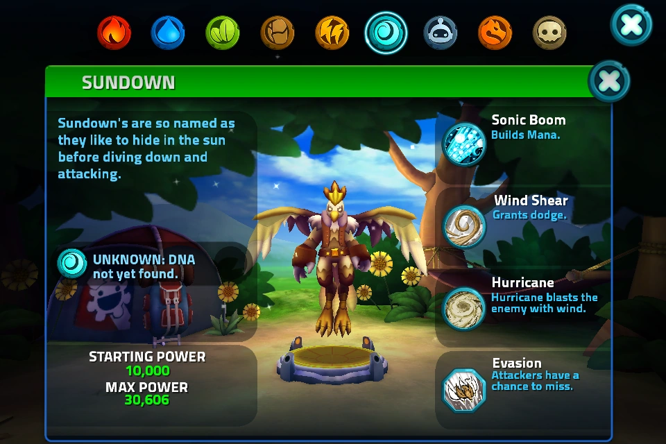 Sundown | Amazing Battle Creatures Wiki | Fandom