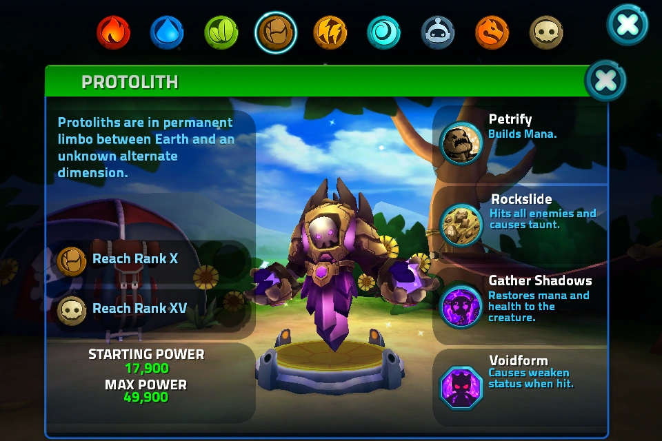 Protolith | Amazing Battle Creatures Wiki | Fandom