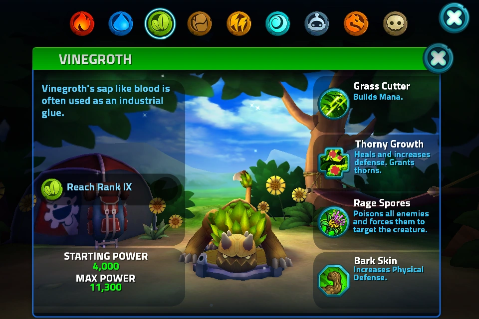 Vinegroth | Amazing Battle Creatures Wiki | Fandom