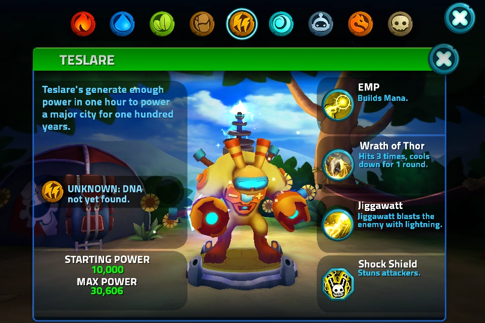 Teslare | Amazing Battle Creatures Wiki | Fandom