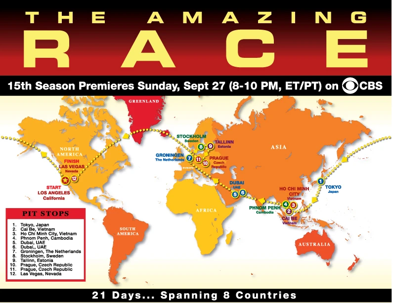 Image - TAR15pitstops.jpg | The Amazing Race Wiki | FANDOM powered by Wikia