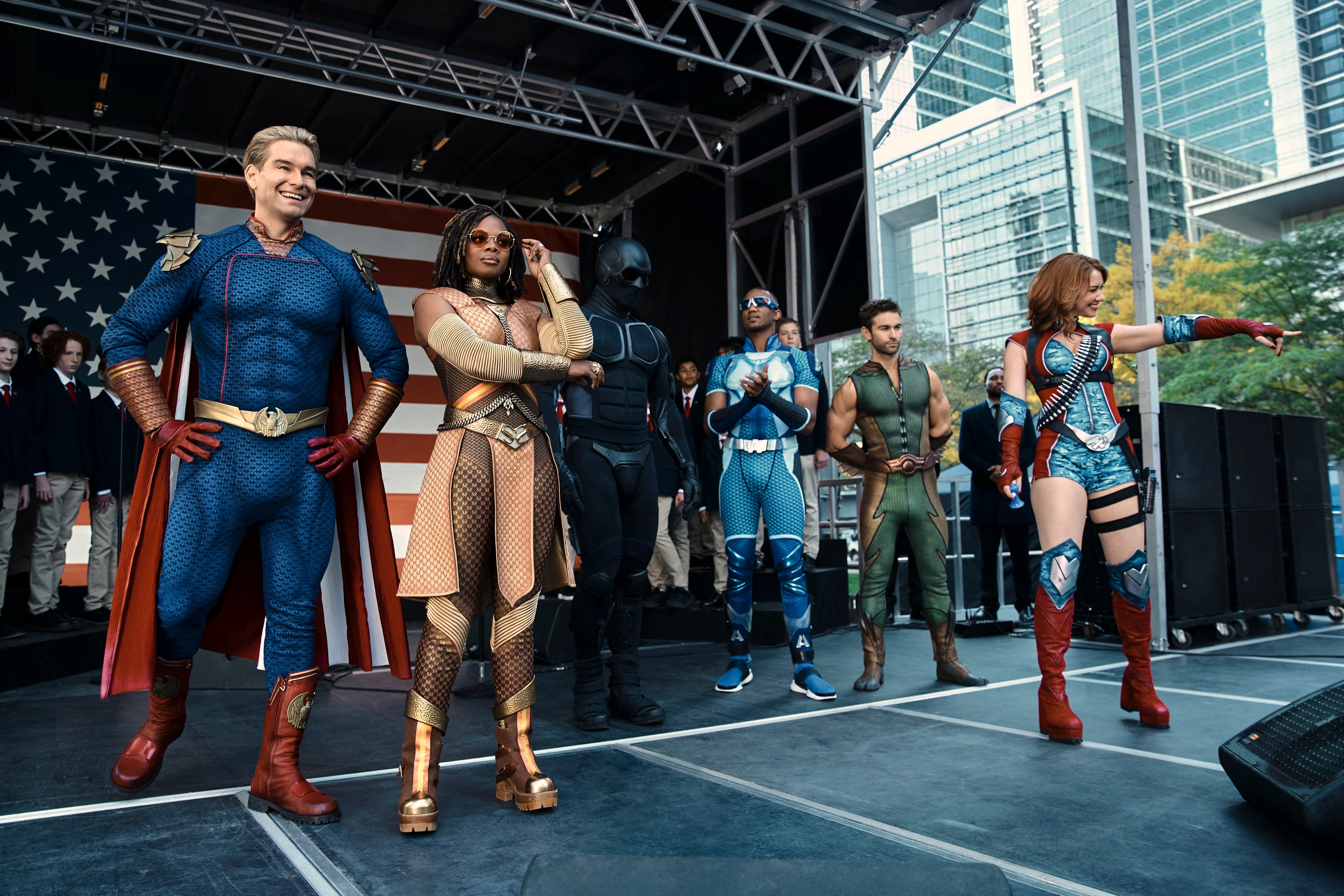 The Seven (The Boys) vs Ender Dragon, The Wither, and The Warden ...