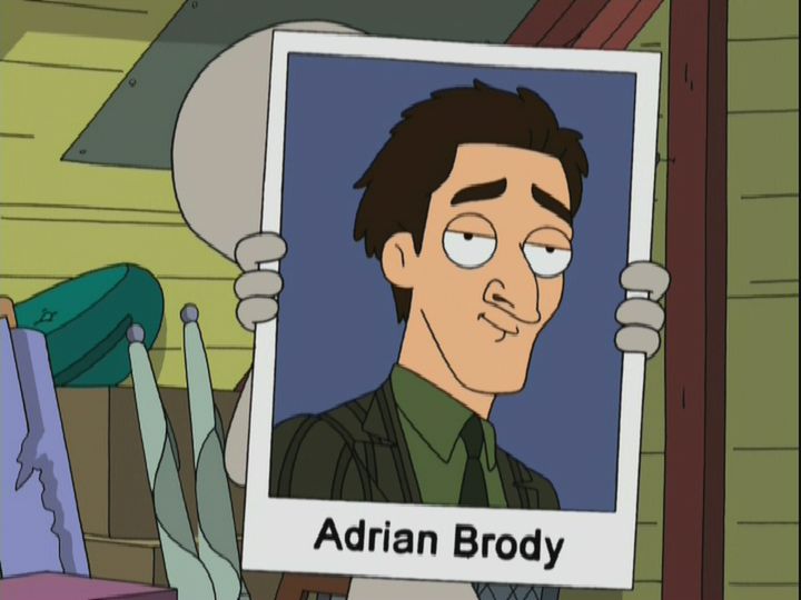 Adrien Brody | American Dad Wikia | FANDOM powered by Wikia Adrien Brody | American Dad Wikia | FANDOM powered by Wikia