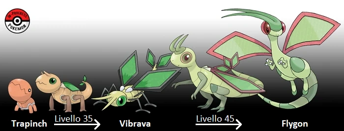 Shiny trapinch evolutions