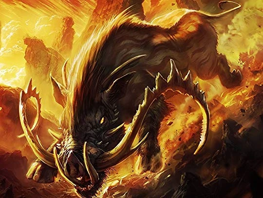 Diamond Demonic Boar | Ancient Strengthening Technique Wiki | Fandom