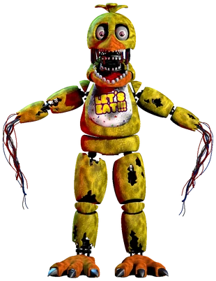 Withered Chica | Andrewjohn100 Wiki | Fandom
