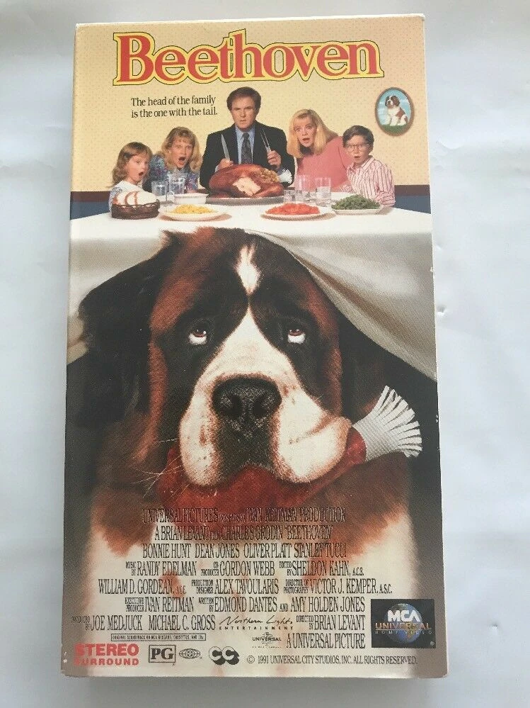 Beethoven (1992 VHS) | Angry Grandpa's Media Library Wiki | Fandom