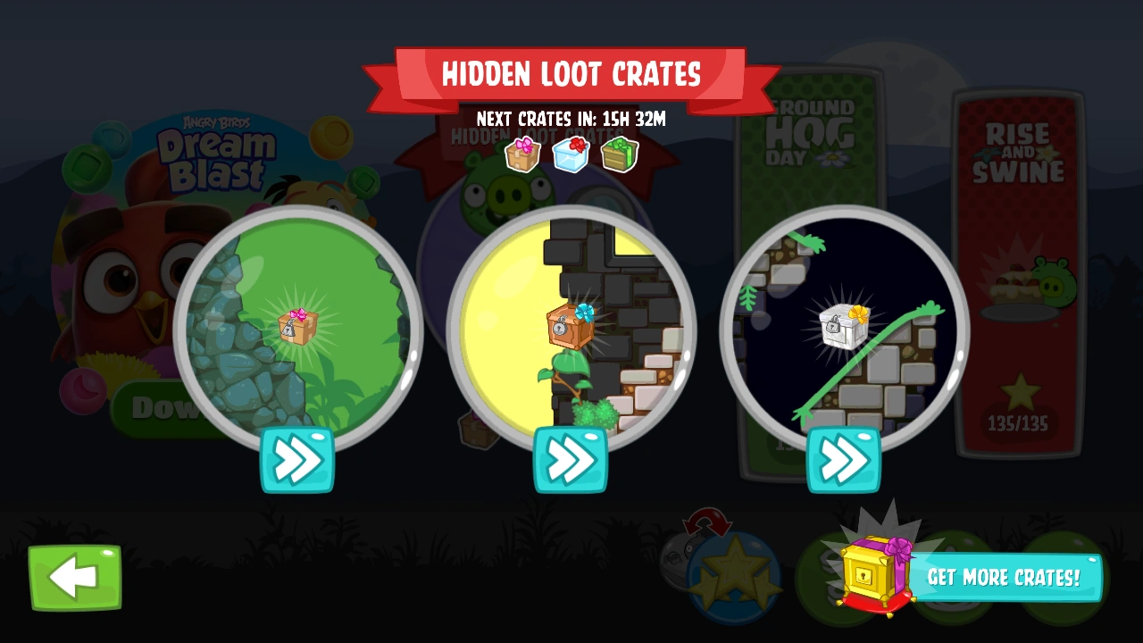 Hidden Loot Crates | Angry Birds Wiki | Fandom