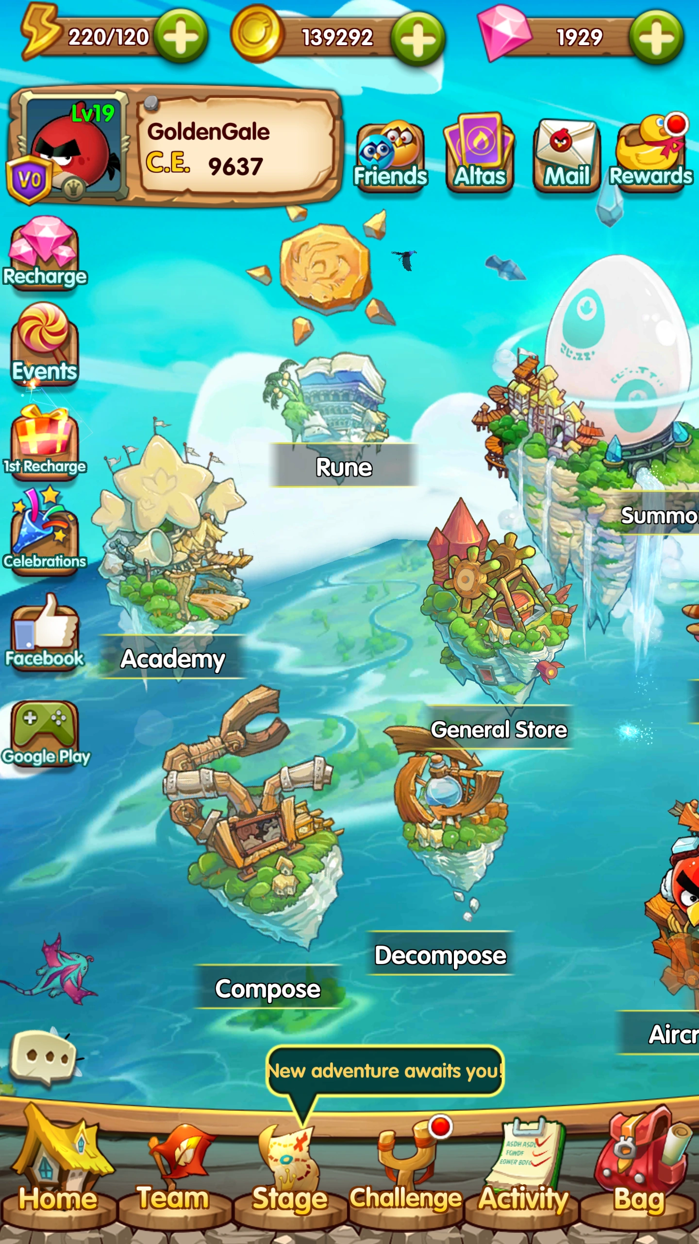 Angry Birds Ace Fighter/Home | Angry Birds Wiki | Fandom