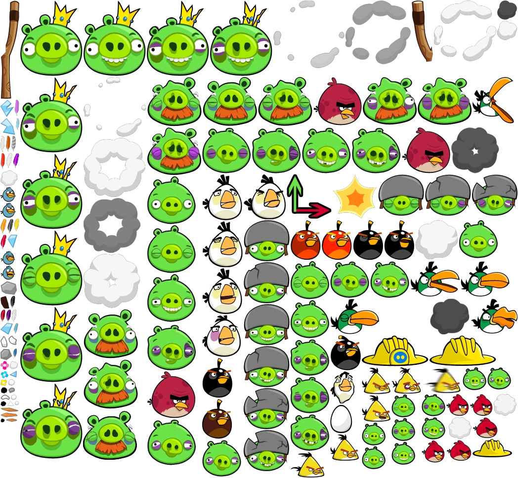 Imagen - INGAME BIRDS 1 (Angry Birds) .png | Angry Birds Wiki | FANDOM ...