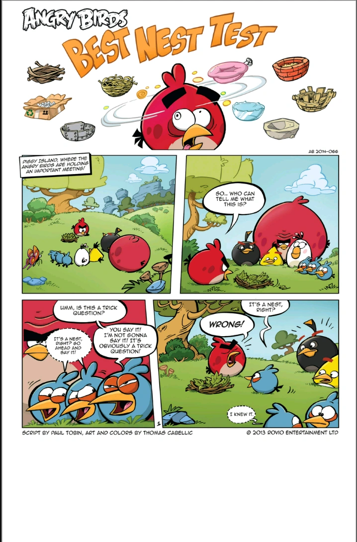 Image - Best Nest Test - Page 01.png | Angry Birds Wiki | FANDOM ...