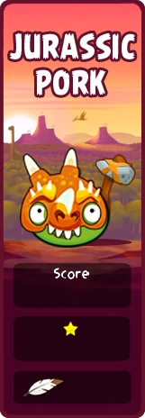 Jurassic Pork | Angry Birds Wiki | Fandom