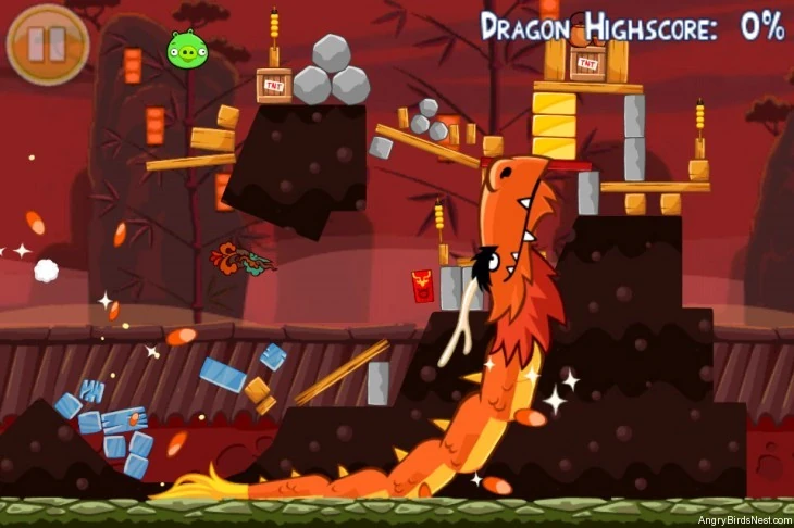 Mighty Dragon | Angry Birds Wiki | Fandom