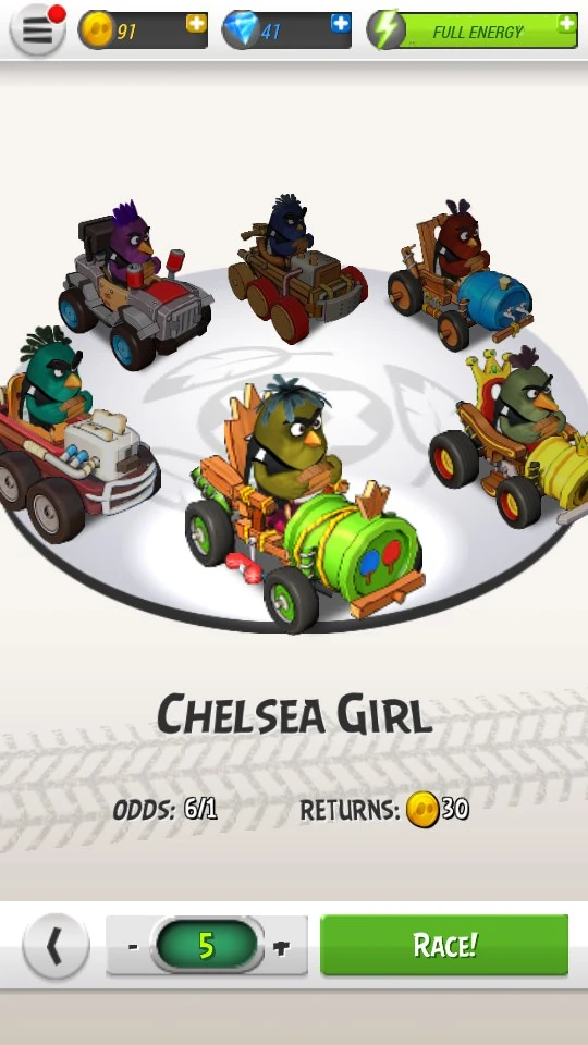 Изображение - Karts (экран выбора машины).jpg | Angry Birds Wiki ...